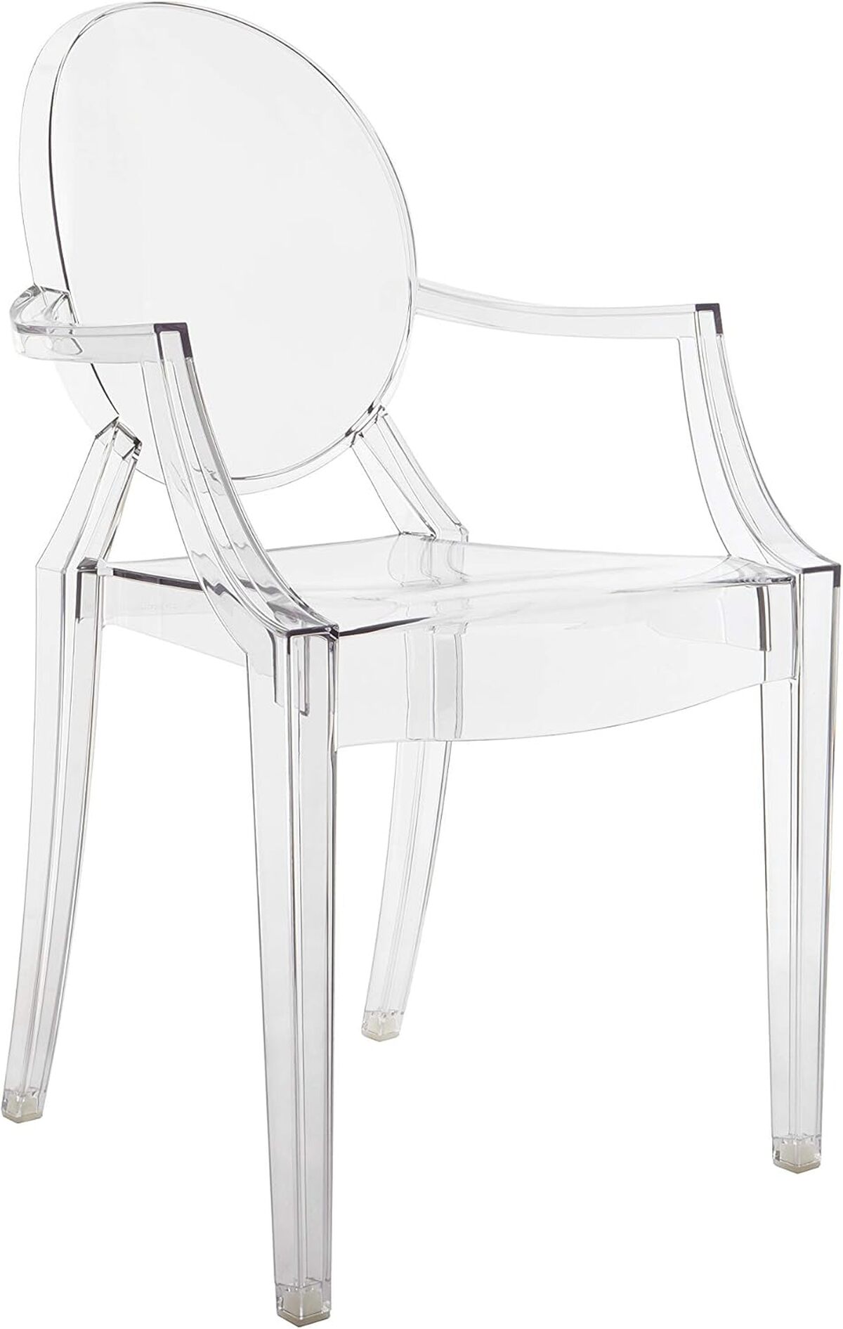 Avis sur le lot de 2 chaises Louis Ghost de Kartell en cristal
